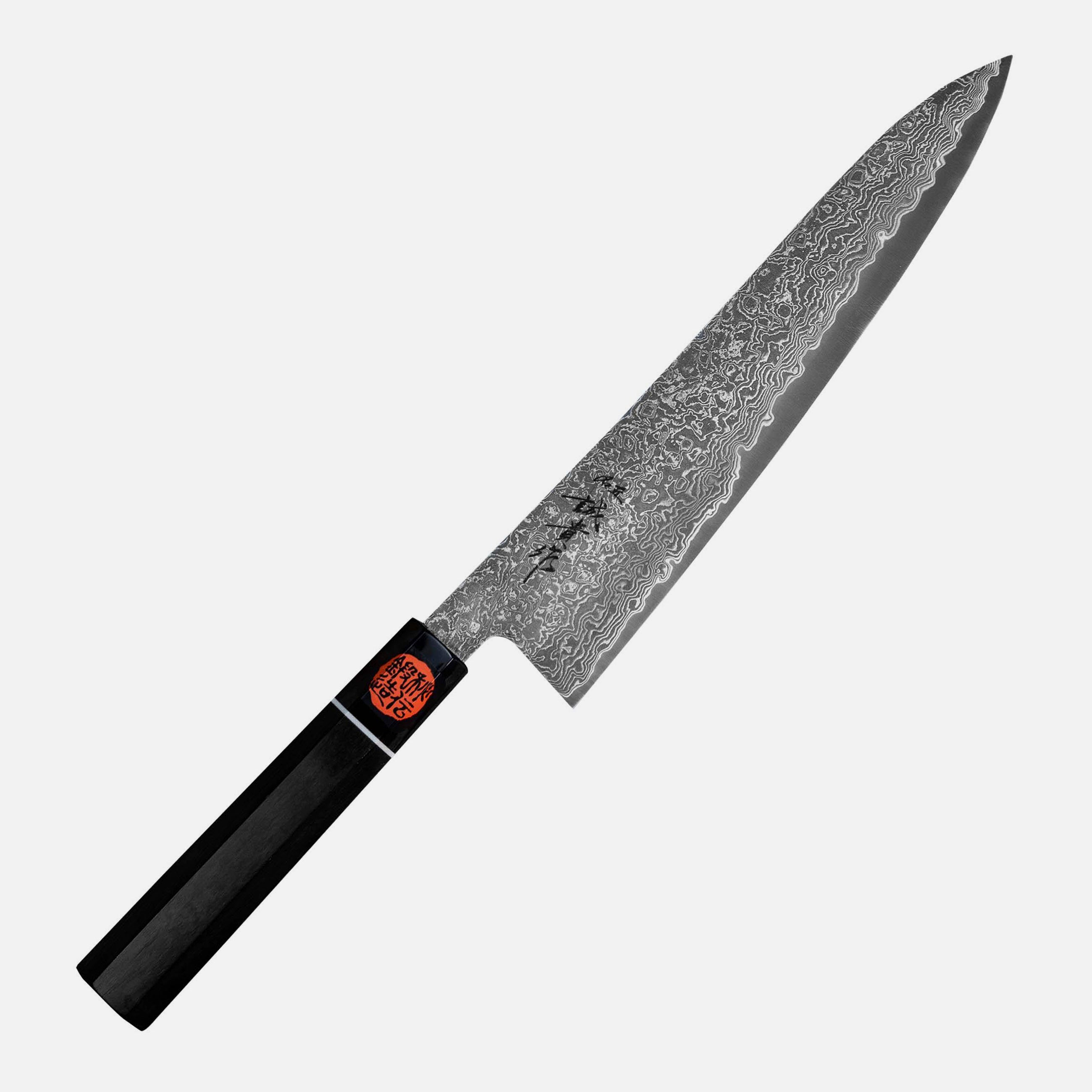 Gyuto 24 cm Shigeki Tanaka SG2 Damscus – Japan-knives.com